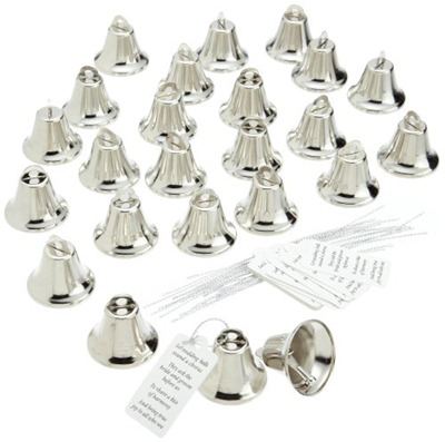 Wedding Favors: Wilton Celebration Bells Silver